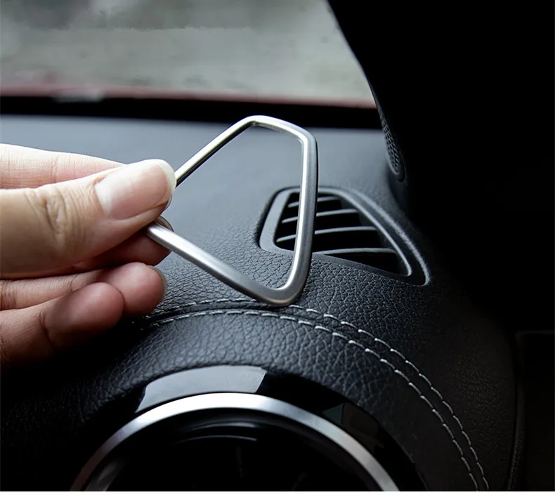 Car-Modeling-ABS-Matte-Interior-Front-Upper-Air-Vent-Outlet-Cover-Trim ...