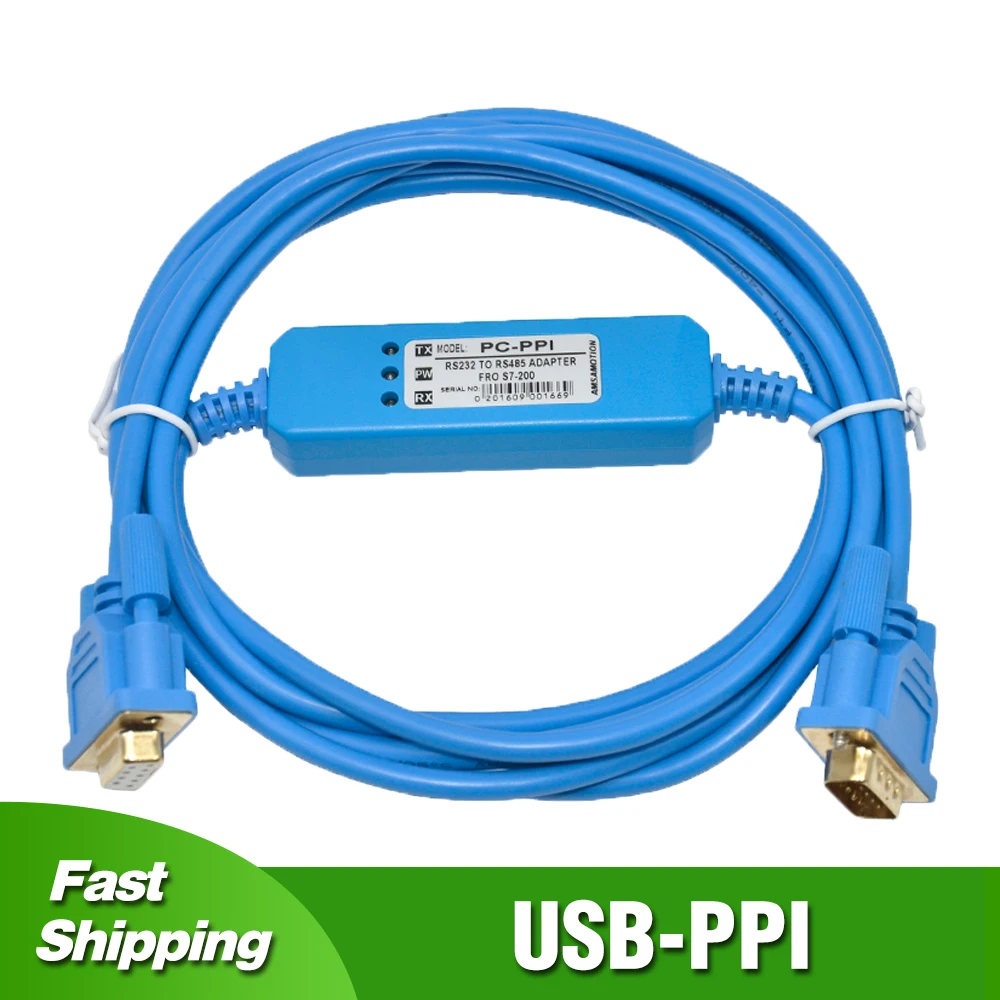 PC-PPI-for-S7-200-PLC-Programming-Cable-Serials-RS232-to-RS485-PC-PPI ...