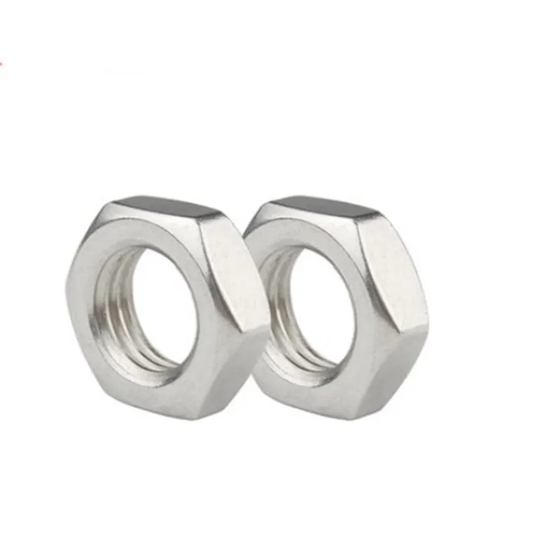ECROU,M2.5 50PCS--Écrous hexagonaux fins en acier inoxydable 304, m2 m2 ...