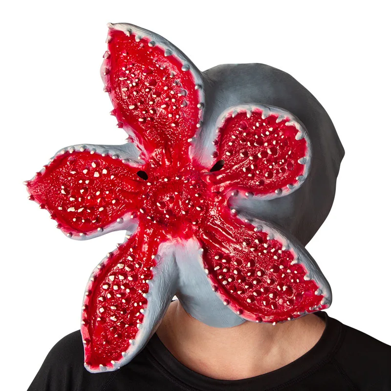 2019 Funny Stranger Things Monster Mask Latex Cosplay Costume Headgear ...
