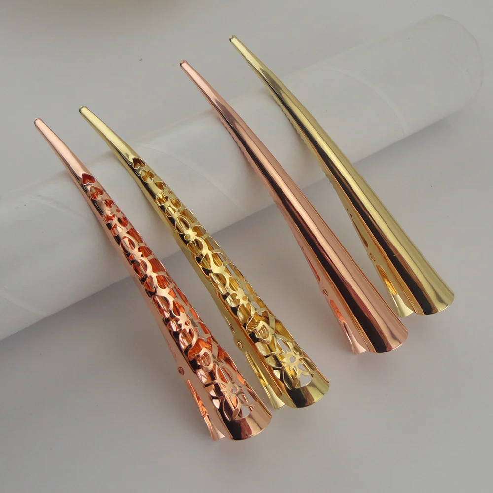 Pinzas Para El Pelo De 13 0 Cm Para Mujer Horquillas De Pico De Metal