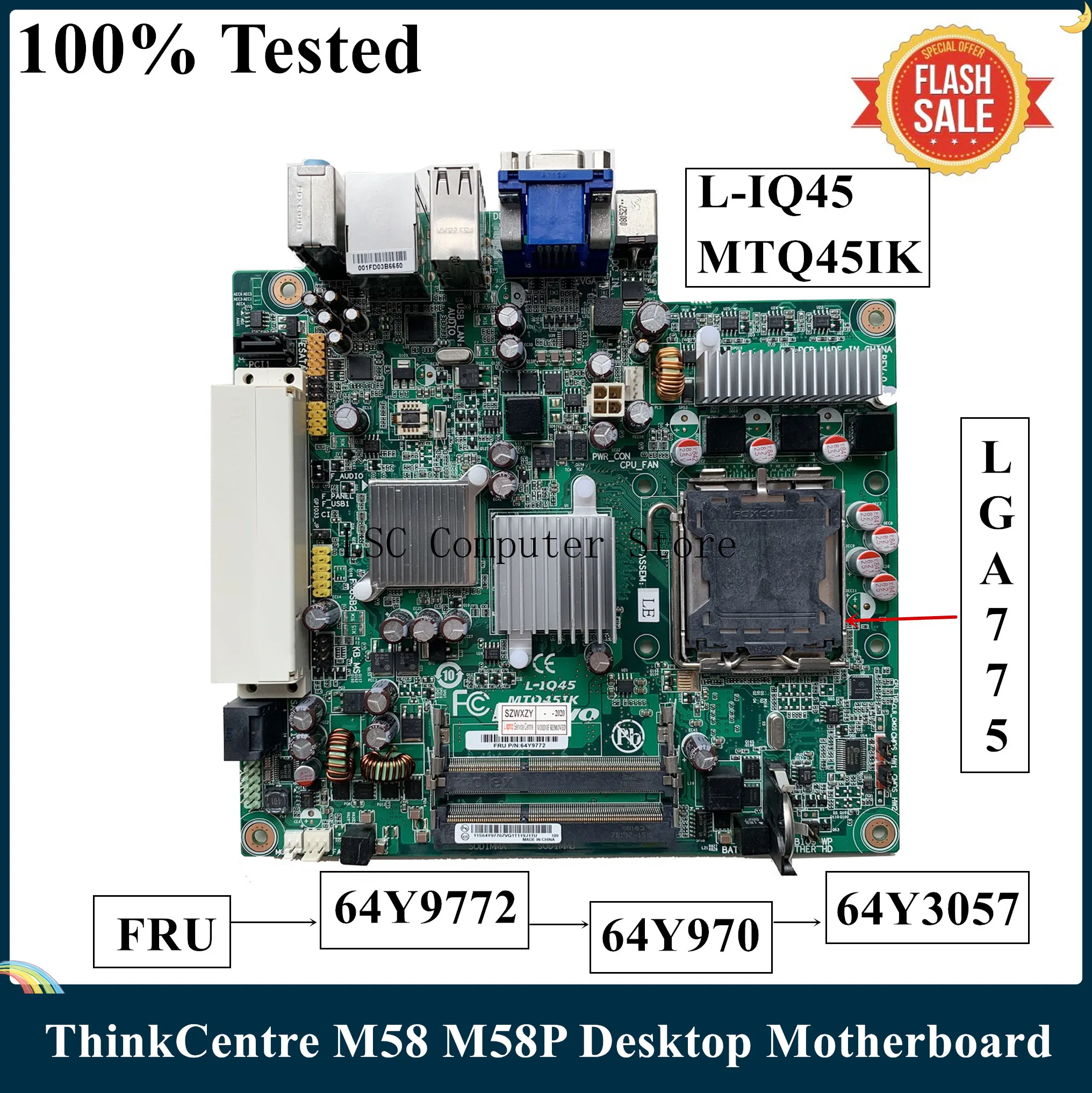 Lenovo Thinkcentre M58 Desktop