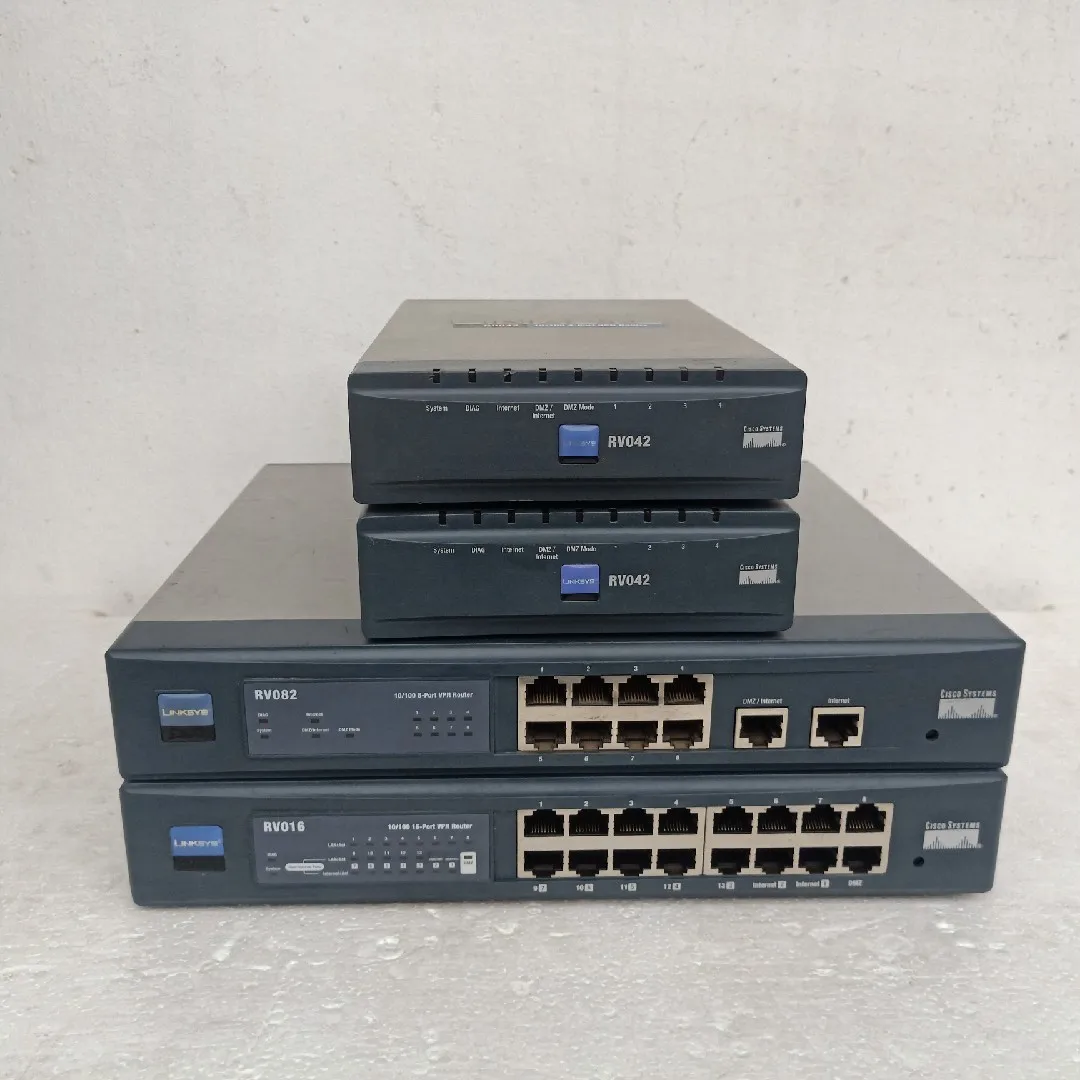 RV082 RV016 Dual WAN port 8 LAN port Enterprise VPN router used ...