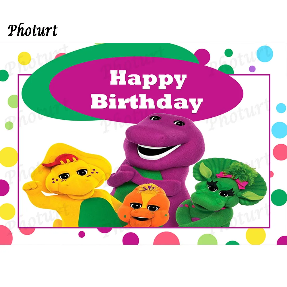 Barney Birthday Background
