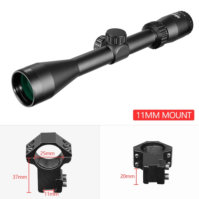 DIANA 3-9X40 Hunting Riflescope Duplex Reticle Tactical Cross Rifle ...