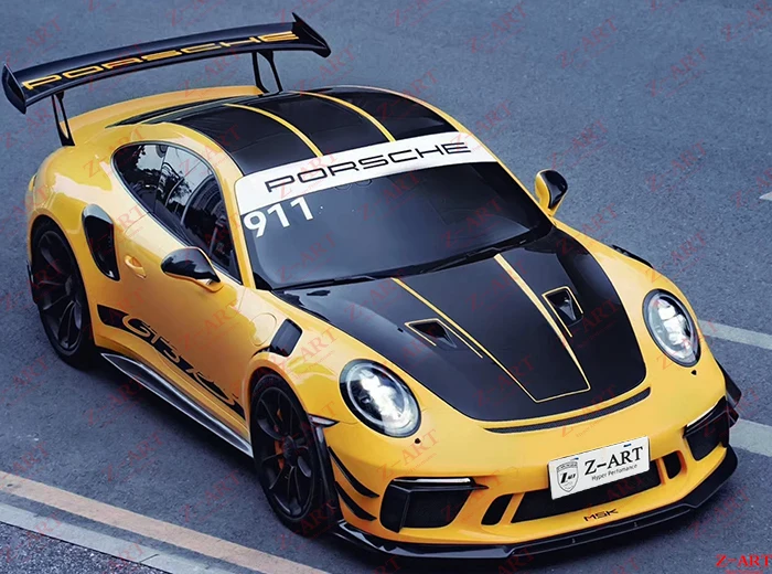 Z ART carbon fiber body kit for 911 GT3RS carbon fiber tuning kit for ...