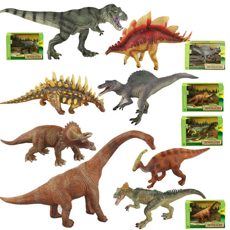 Jurassic Solid Large Size Simulated Dinosaur Models Toy Plastic ...