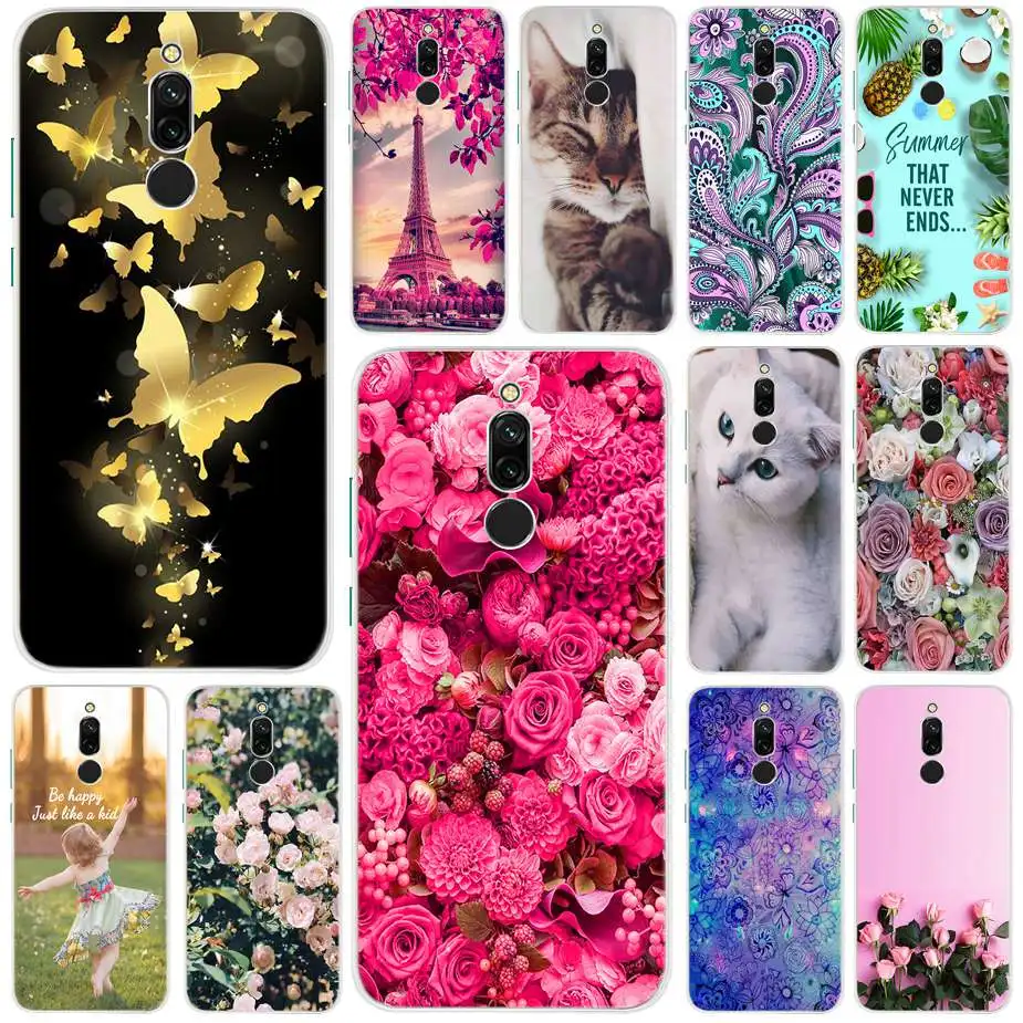 Phone Case For Xiaomi Redmi 8 8A Case Soft Silicone TPU Back Cover ...