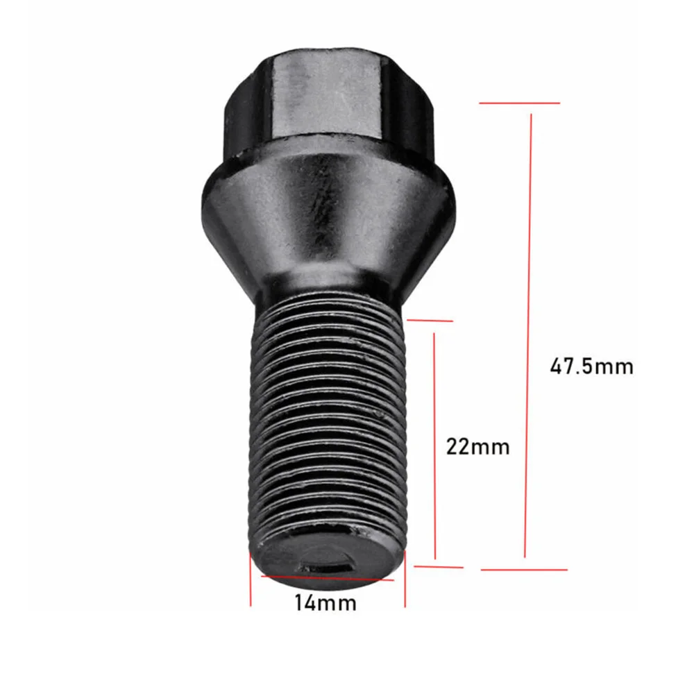 Set Wheel Lug Bolt Auto 4Pcs 36136781151 M14x1.25 For BMW X3 X5 E70 E71 F20 F25 Replacement|Nuts ...