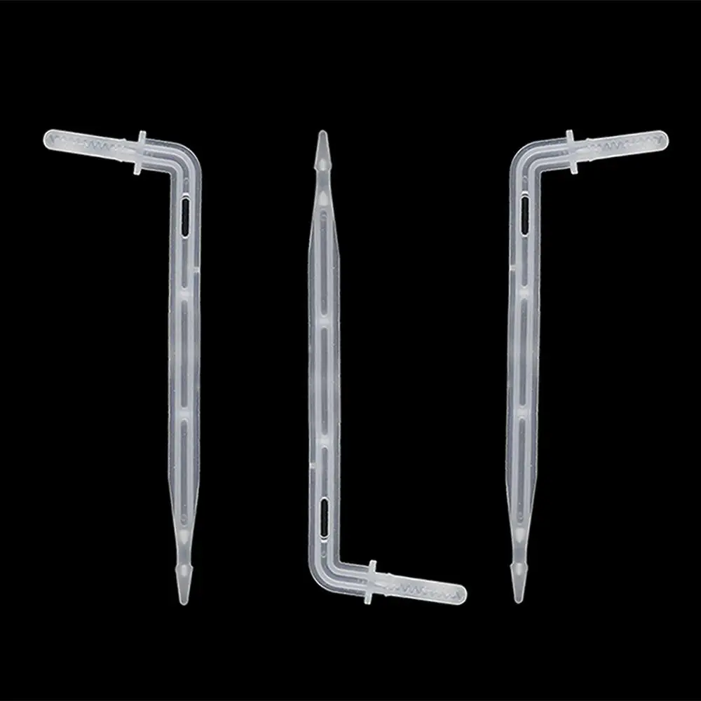 100Pcs 4mm Elbow Arrow Drippers Garden Micro Irrigation Drip Emitter 4 ...