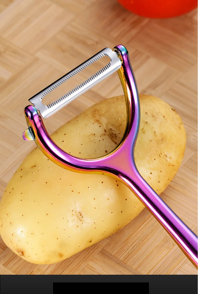 Econome,Couteau éplucheur de Melon en alliage de Zinc,Gadget de cuisine ...