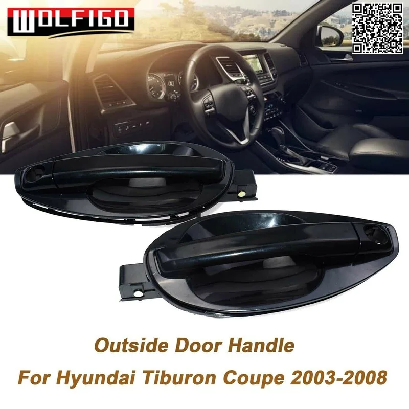 Wolfigo New Pair Exterior Outside Door Handle Lh Rh Left Right For ...