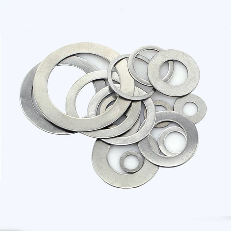 304 Stainless Steel Shim Washers ID1.6 2 2.5 3 4 5mm Thickness 0.1 0.2 ...