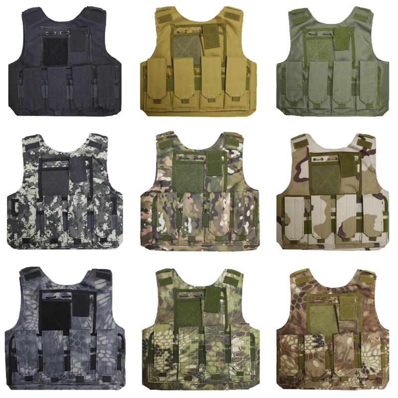 Outdoor Tactical Kids Children Vest Uniform Army Military Equipment ...