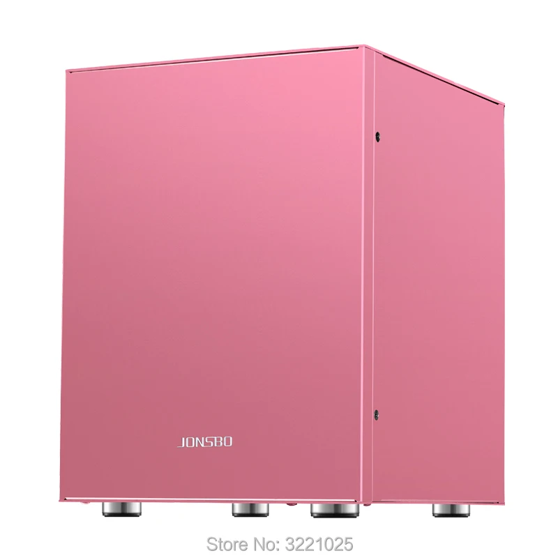Jonsbo C2 Pink Aluminum Mini Itx Matx Computer Case Usb3.0 Game Small ...