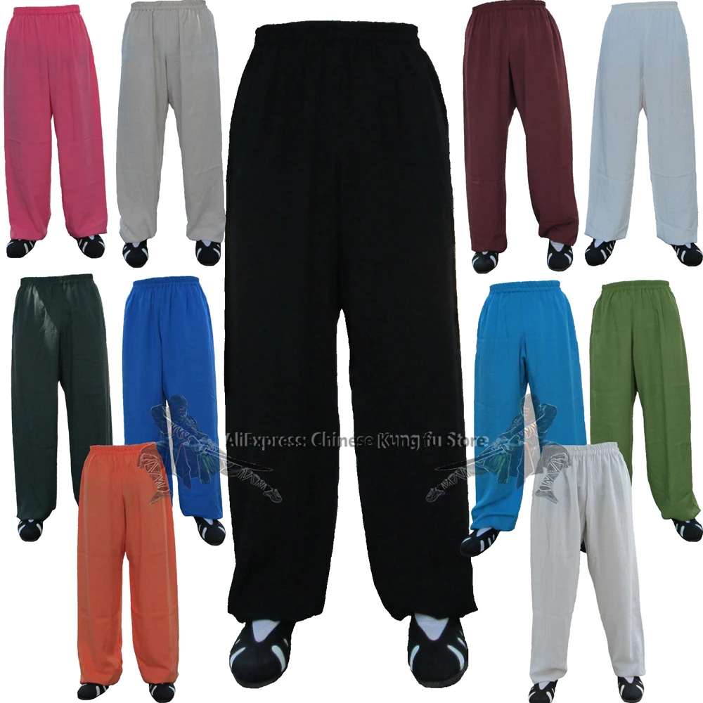 25-Colors-Soft-Chinese-Kung-fu-Pants-Shaolin-Tai-chi-Wudang-Training ...
