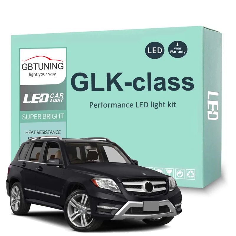 18Pcs-LED-Interior-Light-Bulb-Kit-For-Mercedes-Benz-MB-GLK-Class-GLK220 ...