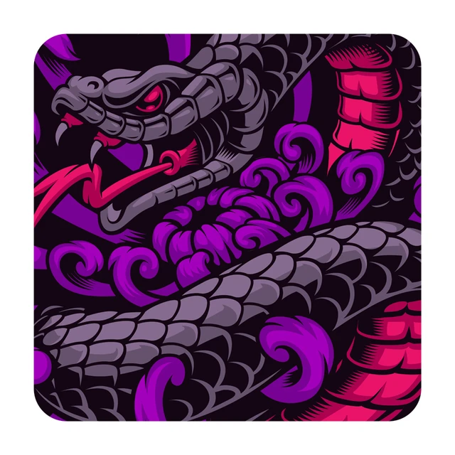 Purple Viper Snake