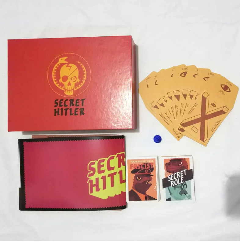 2019 Secret Hitler Card Games Hidden Roles A Social Deduction Board ...