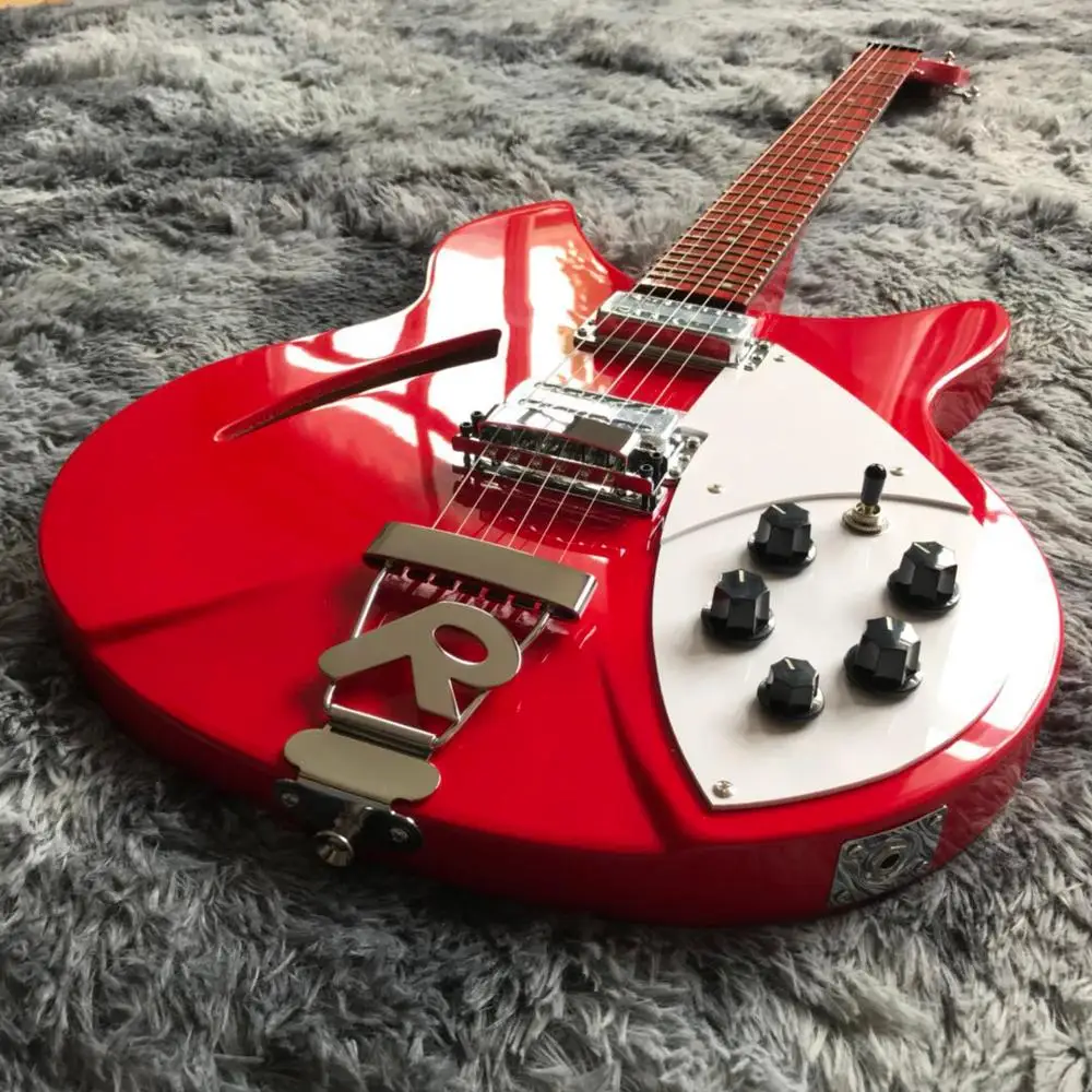 Custom Grand Rick Electric Guitar Wax Potted Pickups in Red and LEFT ...