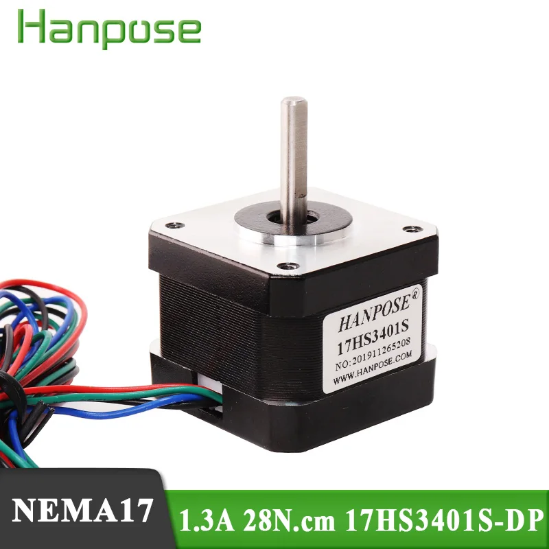 Nema17 Stepper Motor 17HS3401S DP Motor direct lead 4 lead 1.3A 28N.cm ...
