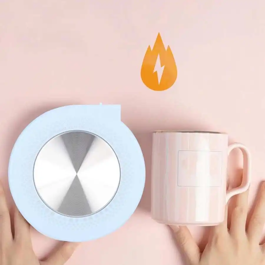 컵 온열기 Usb 커피 머그컵 워머 일정한 온도 유지 우유 차 물 난방 패드 홈 오피스 전기 음료 티몬