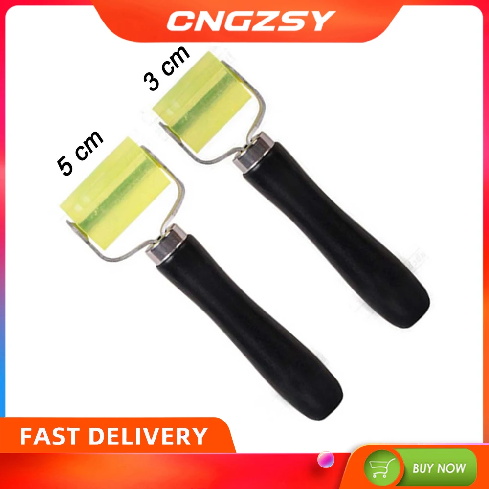 3cm 5cm Width Rubber Roller Car Body Surface Window Wrapping Film ...