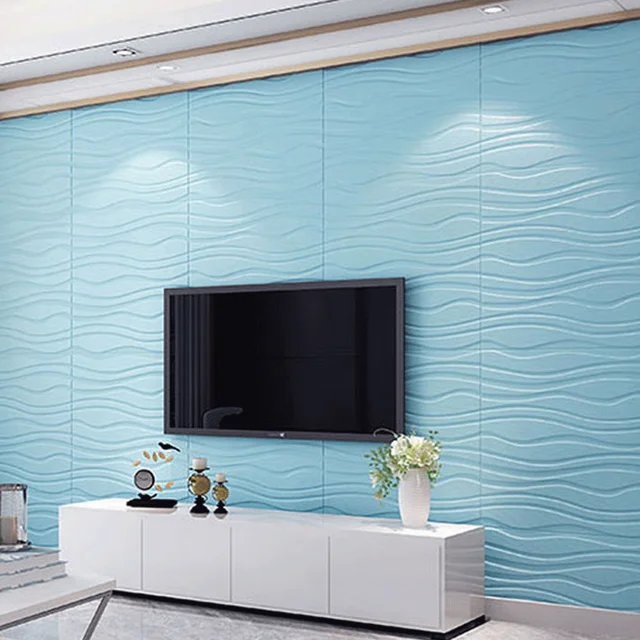 10Db 3D Fali Panelek Belső Dekoráció Hotel Hálószoba Matricák Apartman ...