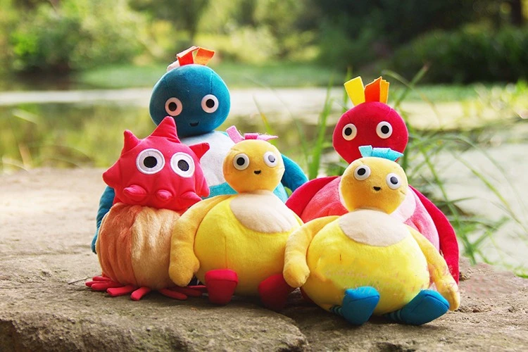 Twirlywoos Great BigHoo & Chick plush Soft Toys & Toodloo & Cbeebies ...