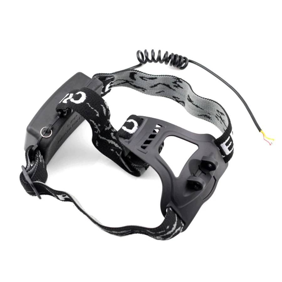 Head Strap Head Band Strap Holder DIY Parts for LED Flashlight Torch to ...