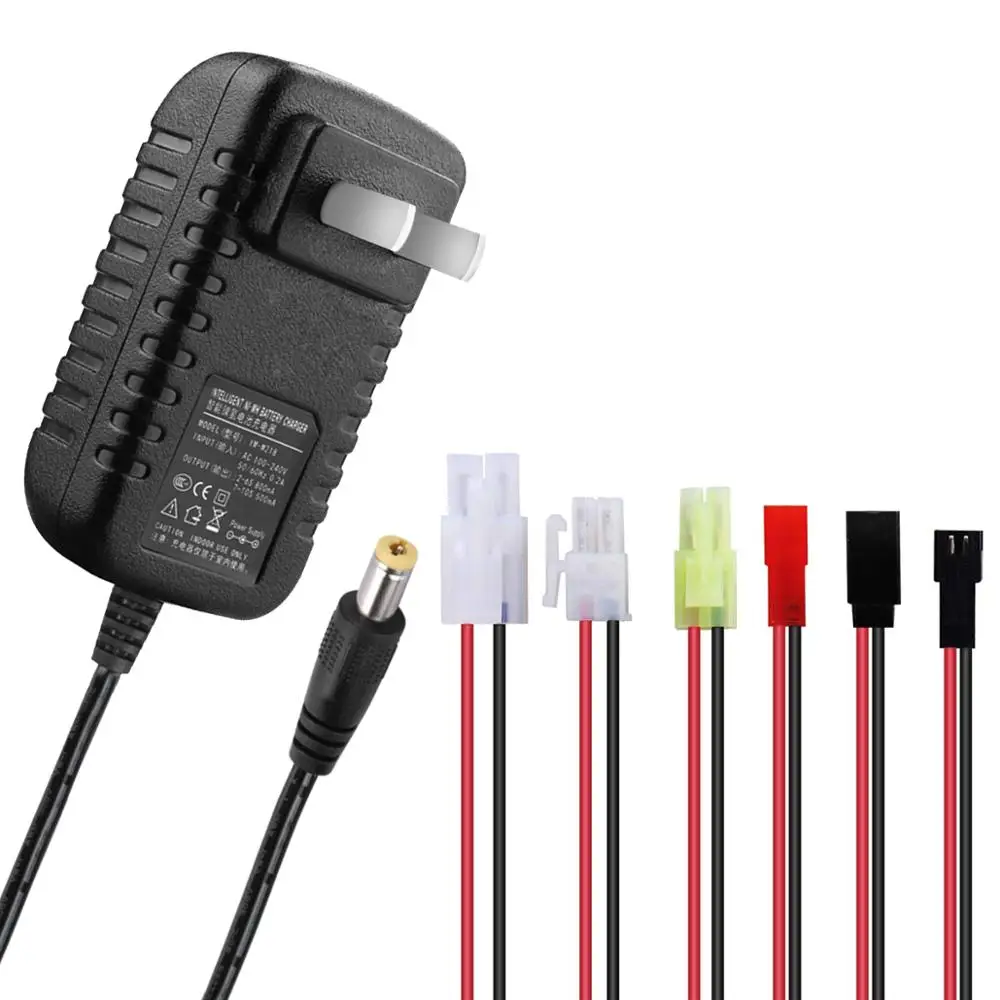 Smart Nimh Nicd Charger With 6 Connectors RC Charger For 2 10s Nimh ...
