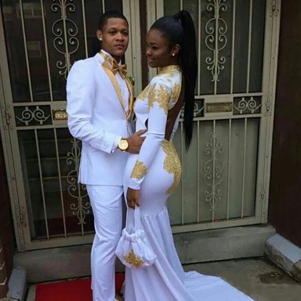 Fashion-Wedding-Men-Suits-Gold-Lapel-Tuxedo-Groom-Formal-Wear-Costume ...