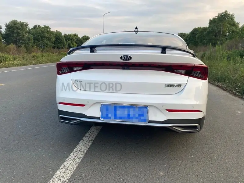 For Kia K5 Optima (DL3) 2020 2021 Car Accessories ABS Chrome Side Rear Window Spoiler Cover Trim ...