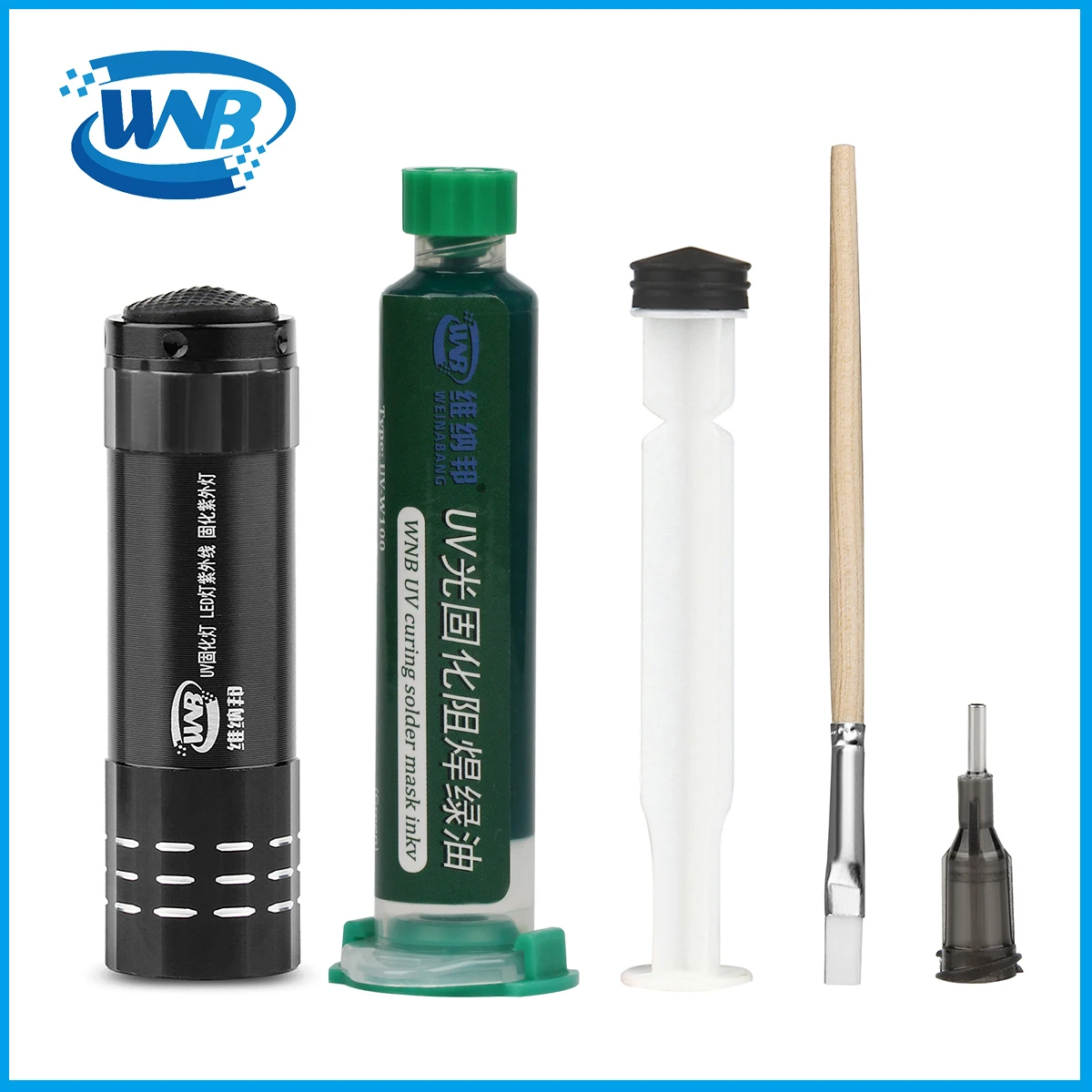 WNB 10ML Green Oil UV Solder Mask BGA PCB Paint Prevent Corrosive ...