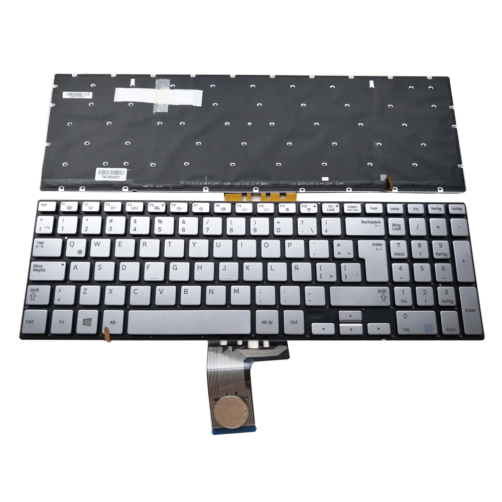 Backlit-Arabic-Latin-AR-UK-Laptop-Keyboard-For-Samsung-NP780-NP880 ...