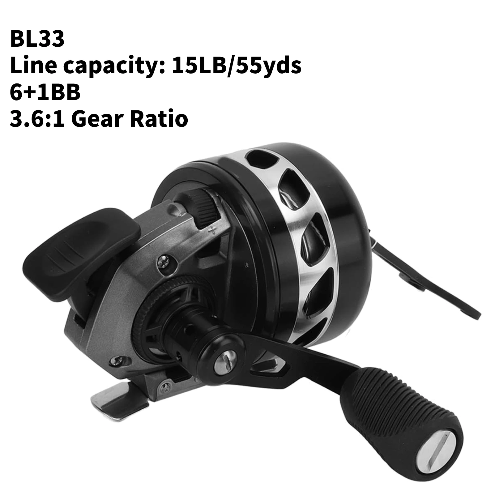 Bl33 Bl35 Bl39 Slingshot Fishing Reel 6+1bb Closed Line Hunting ...