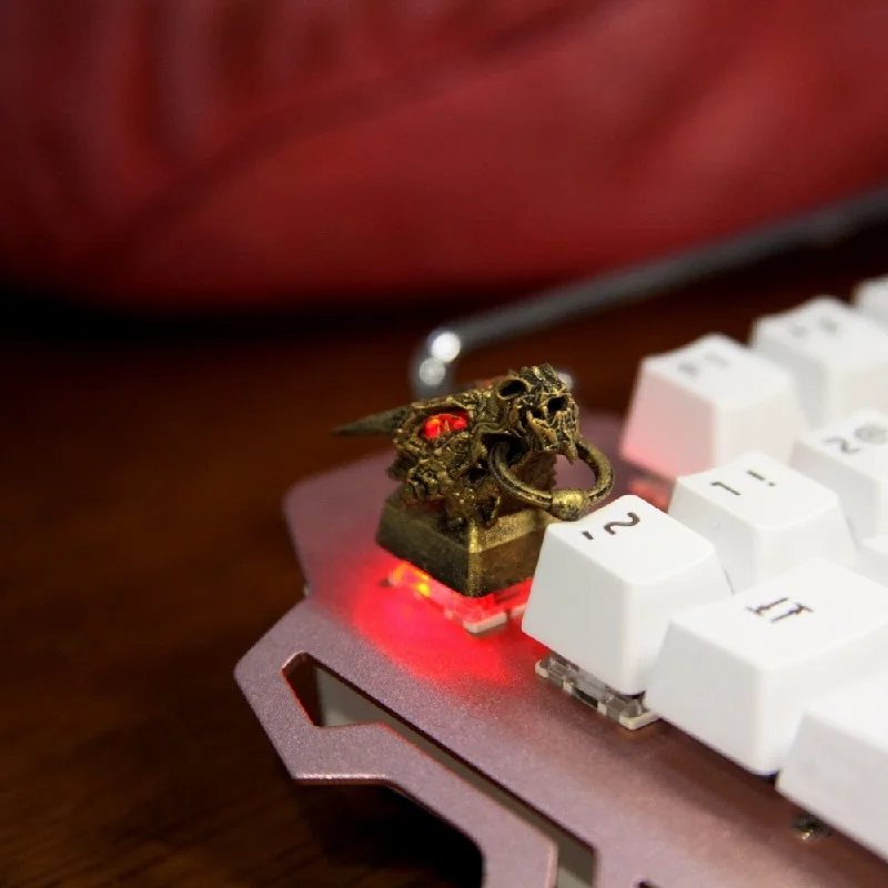 Handmade Resin Back Light Keycaps Chinese Dragon Three-dimensional 3d ...