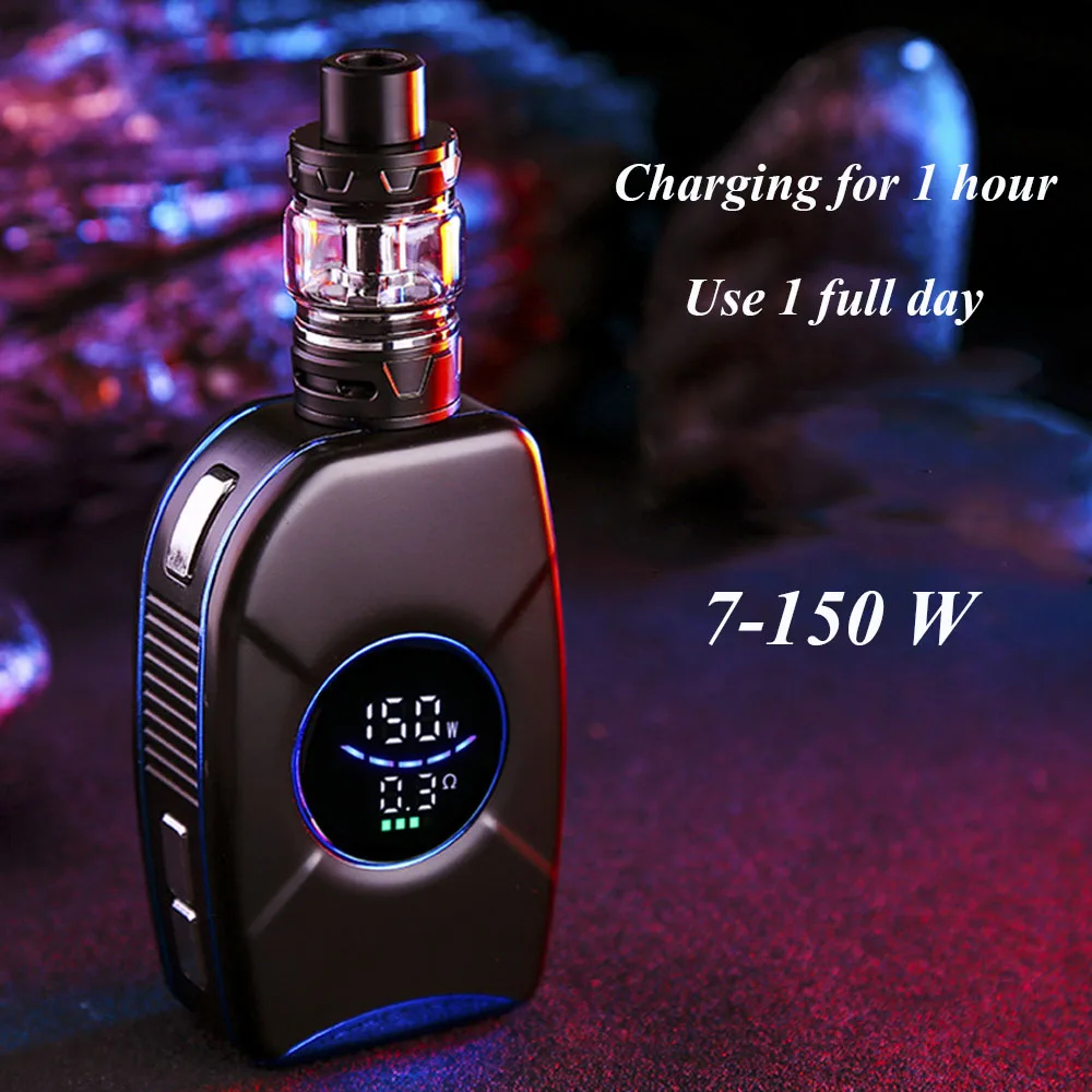 150W vape mod electronic cigarette box kit 2200 mAh Built-in battery 0. ...