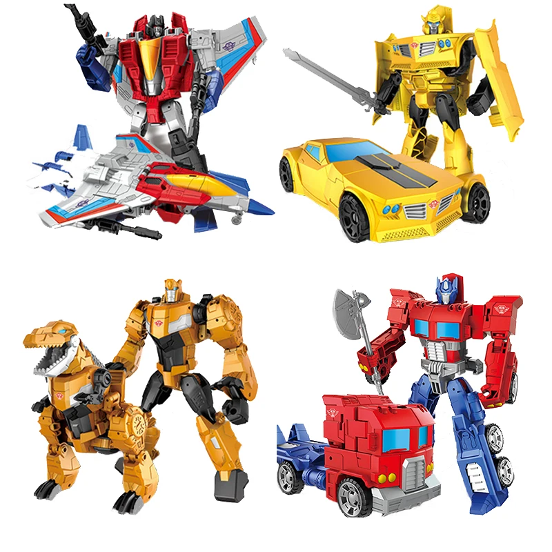 Transformation Action Figures | Car Toys - 5 Action Figures Car Toys ...