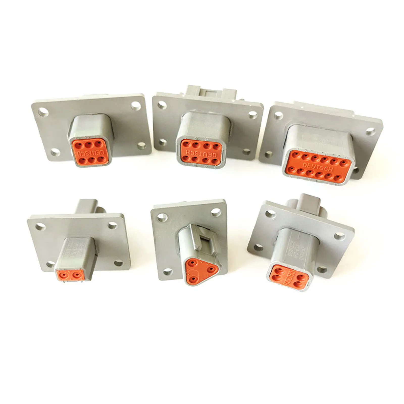 Conector de enchufe impermeable serie Deutsch de 2/3/4/6/8/12 pines con ...