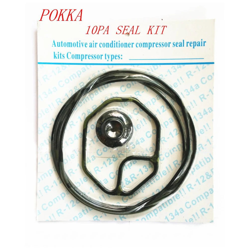 Free Shipping,Automotive air conditioning compressor seal kit for 10pa ...
