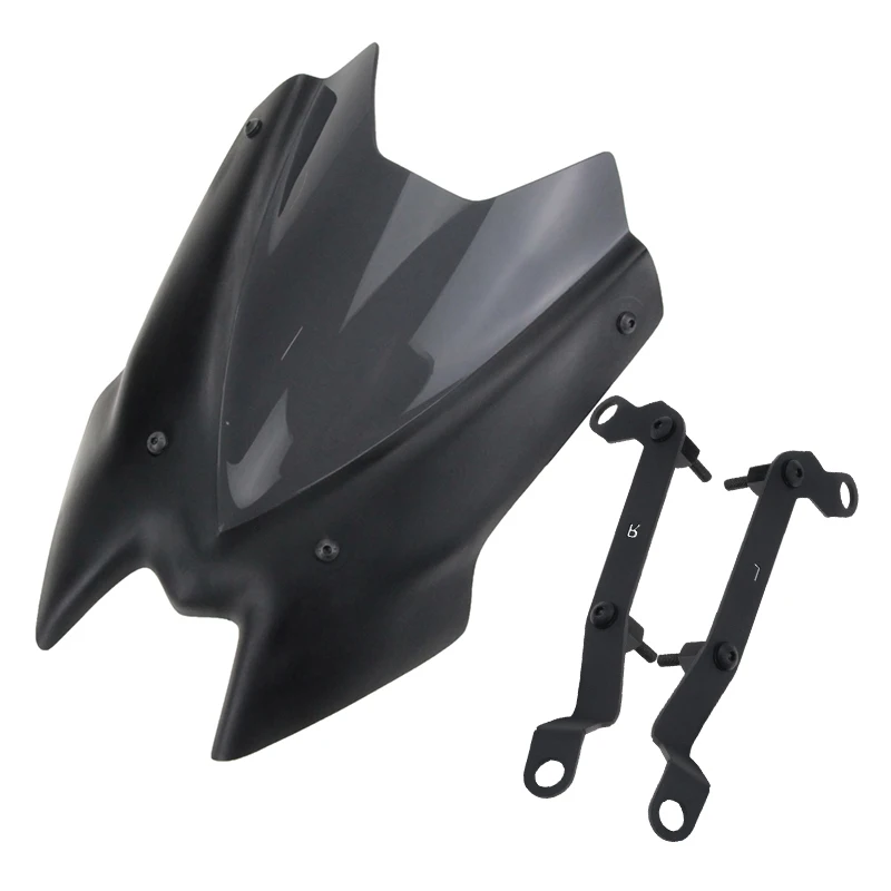 Parabrisas-de-doble-burbuja-para-motocicleta-Deflector-de-viento-con ...