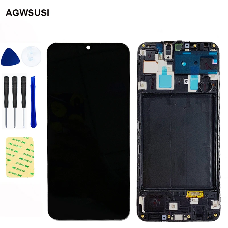 6,4 ''AMOLED для samsung galaxy A30 A305/DS A305F A305FD A305A ЖК ...