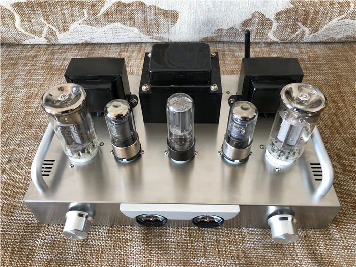 NEW Small 300B 6J8P FU50 title Spartan F1 tube amplifier power amplifier with meter head display ...