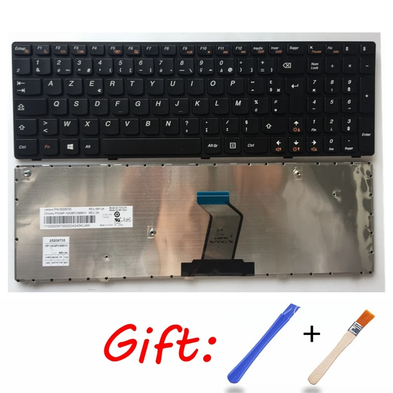FR black New laptop keyboard FOR LENOVO V570 V570C V575 Z570 Z575 B570 ...
