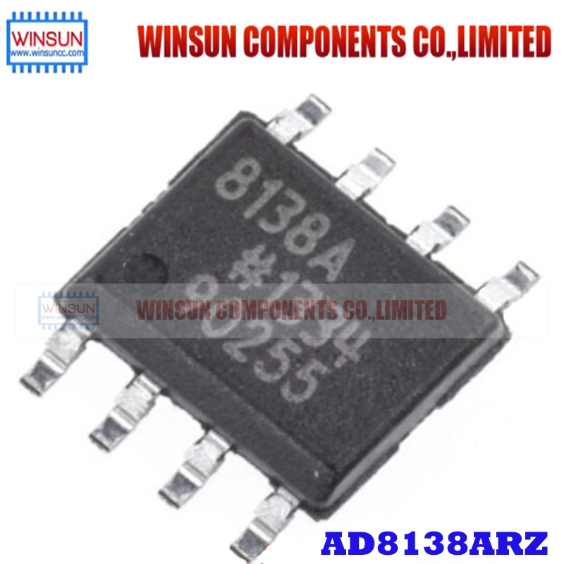 20PCS/LOT AD8138ARZ SOP8 AD8138 AD8138A AD8138AR 8138A Brand New ...