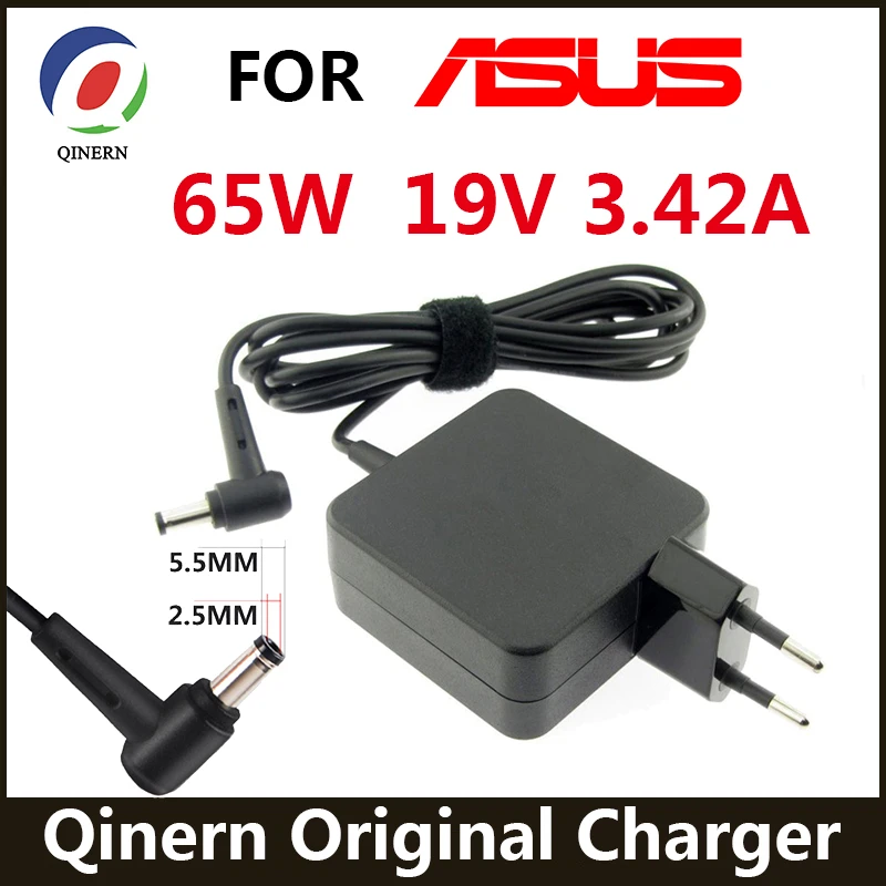 Original 19V 3.42A 65W 5.5*2.5MM Charger Laptop adapter For ASUS X401A X550C A450C Y481 X501LA ...