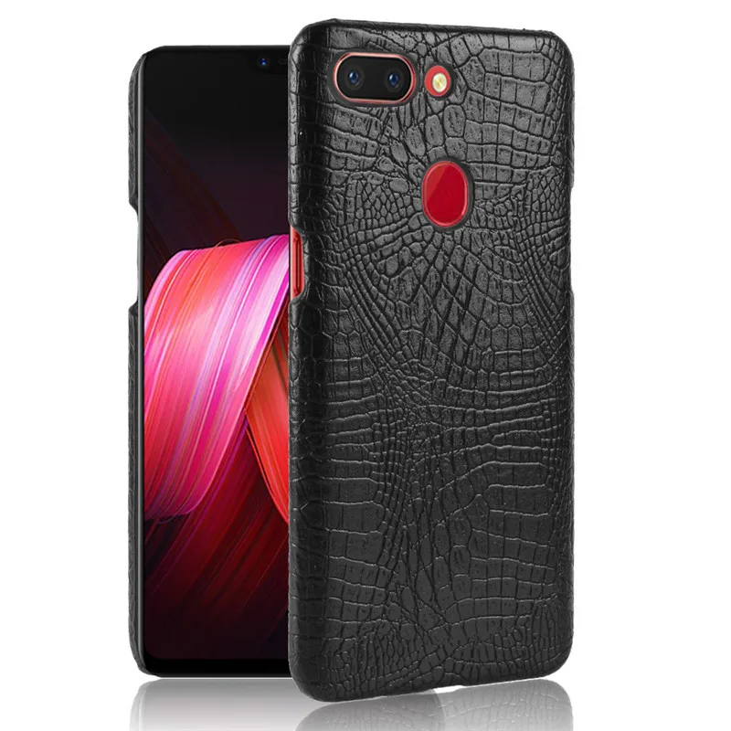 OPPO için R15 Pro vaka OPPO R15 Pro R 15 rüya ayna lüks sert PU deri ...