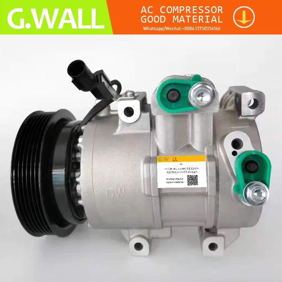 Ac Compressor For Hyundai Veloster 1.6l For Kia Spectra Serato Cerato 1 ...