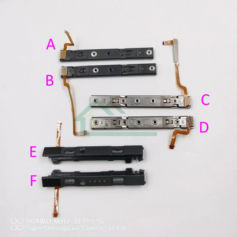 5pcs For Nintendo Switch L R Lr Slide Left Right Sliders Railway ...